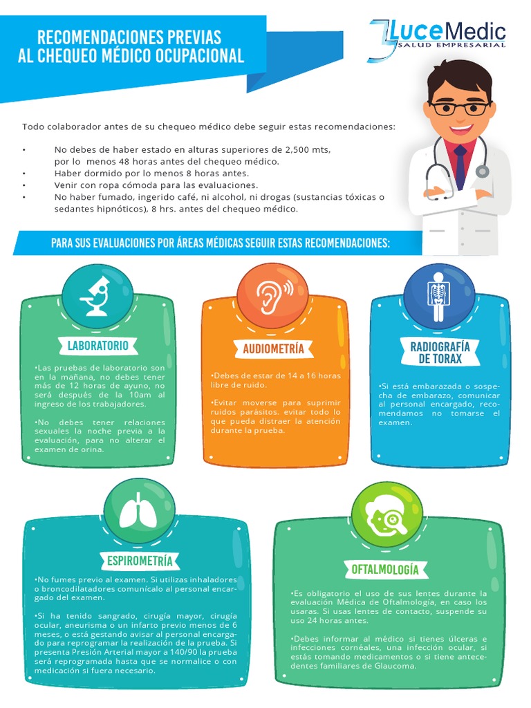 Recomendaciones Previas Al Emo | PDF | Rtt | Especialidades Medicas Recomendaciones Previas Al Emo | PDF | Rtt | Especialidades Medicas