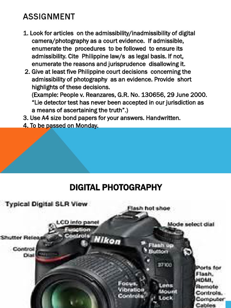 6. DIGITAL PHOTOGRAPHY.ppt | Camera | Digital Camera