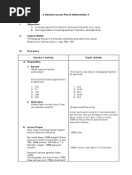 Detailed Lesson Plan in Grade 5 Mathematics | PDF | Prime Number ...