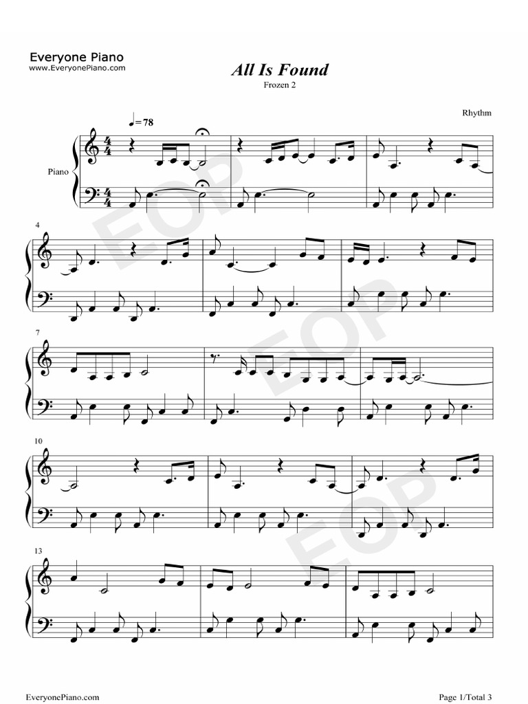 All Is Found - Frozen 2