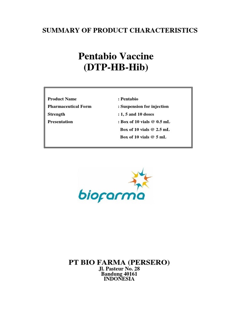 Pentabio PDF | PDF | Vaccines | Biotechnology