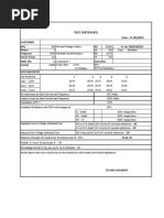 Transformer Test Report | PDF | Transformer | Power (Physics)