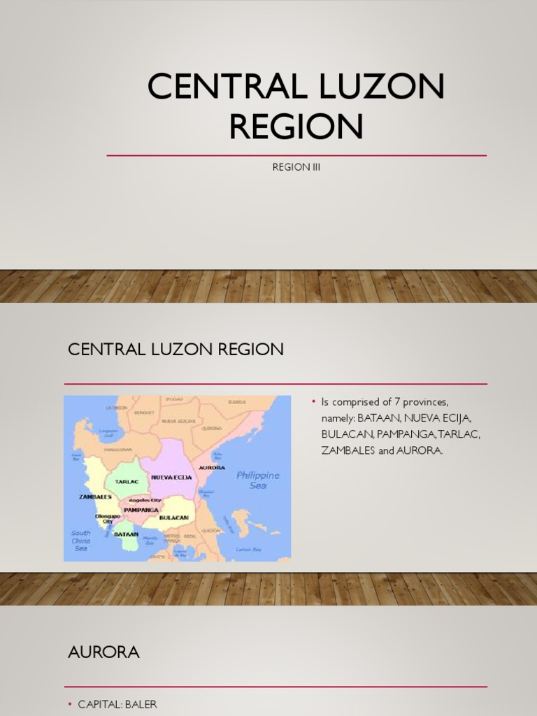 Overview of Central Luzon Region III | PDF