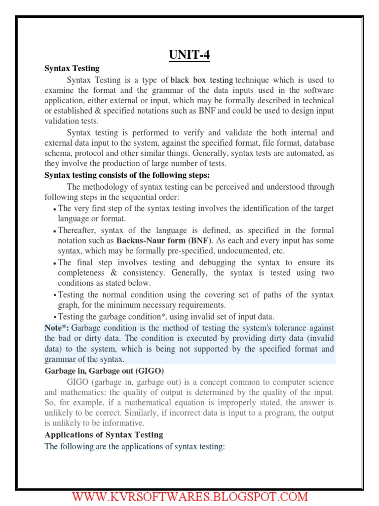 STM Unit 4 PDF | PDF | Software Testing | Areas Of Computer Science STM Unit 4 PDF | PDF | Software Testing | Areas Of Computer Science