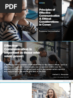Nine (9) Principles of Effective Communication | PDF