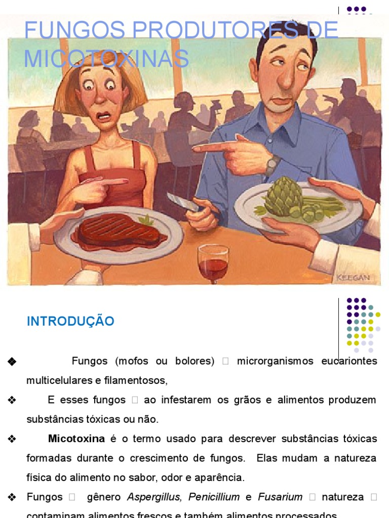 Fungos produtores de micotoxinas: principais gêneros envolvidos e seus ...