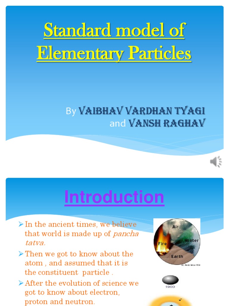 Elementary Particles | PDF | Elementary Particle | Boson