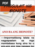 BIONOTE | PDF