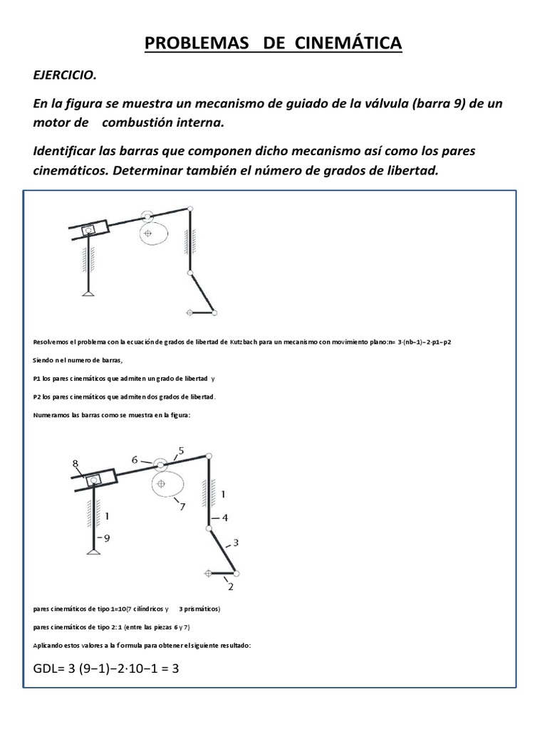 Problemas de Cinemática, Imprimir | PDF | Cinemática | Mecanica clasica