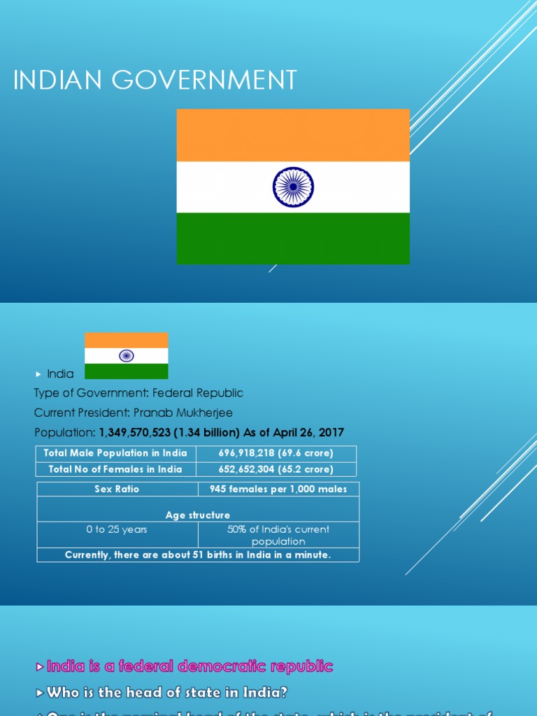 Structure of India's Federal Government | PDF | Government Of India ...