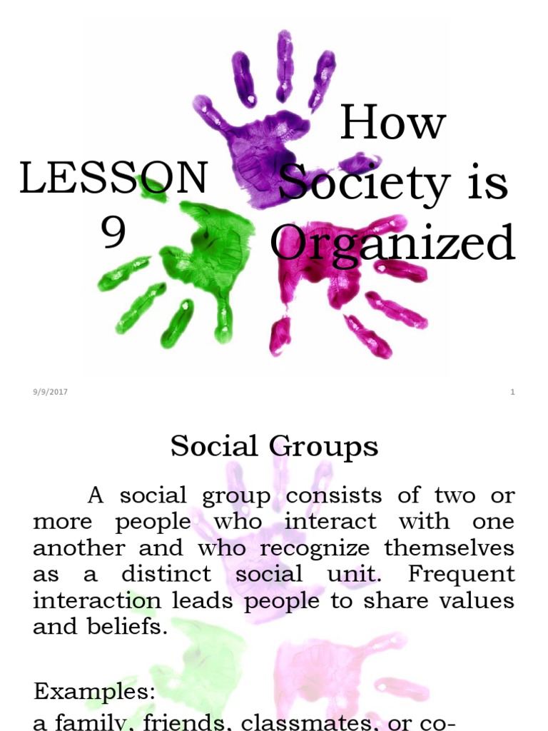 Understanding Social Group Dynamics | PDF | Social Group | Society