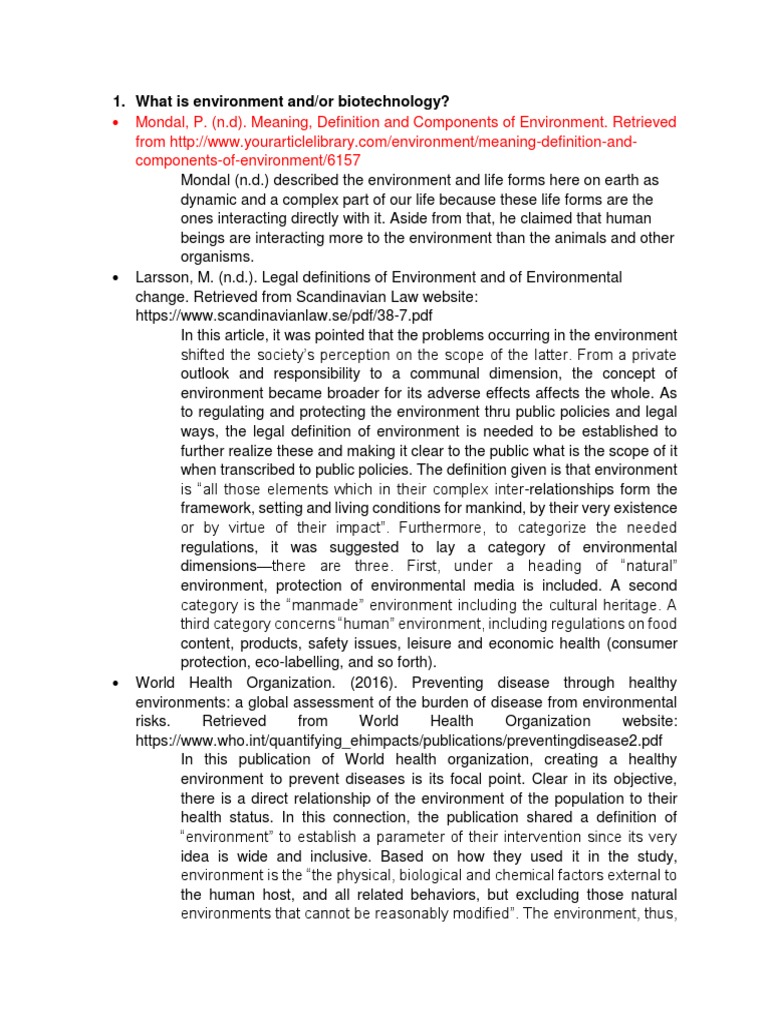 STS Final Output | PDF | Ecology | Value (Ethics)