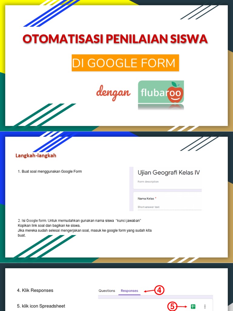 Grading Otomatis Dengan Flubaroo | PDF | Karier & Perkembangan ...