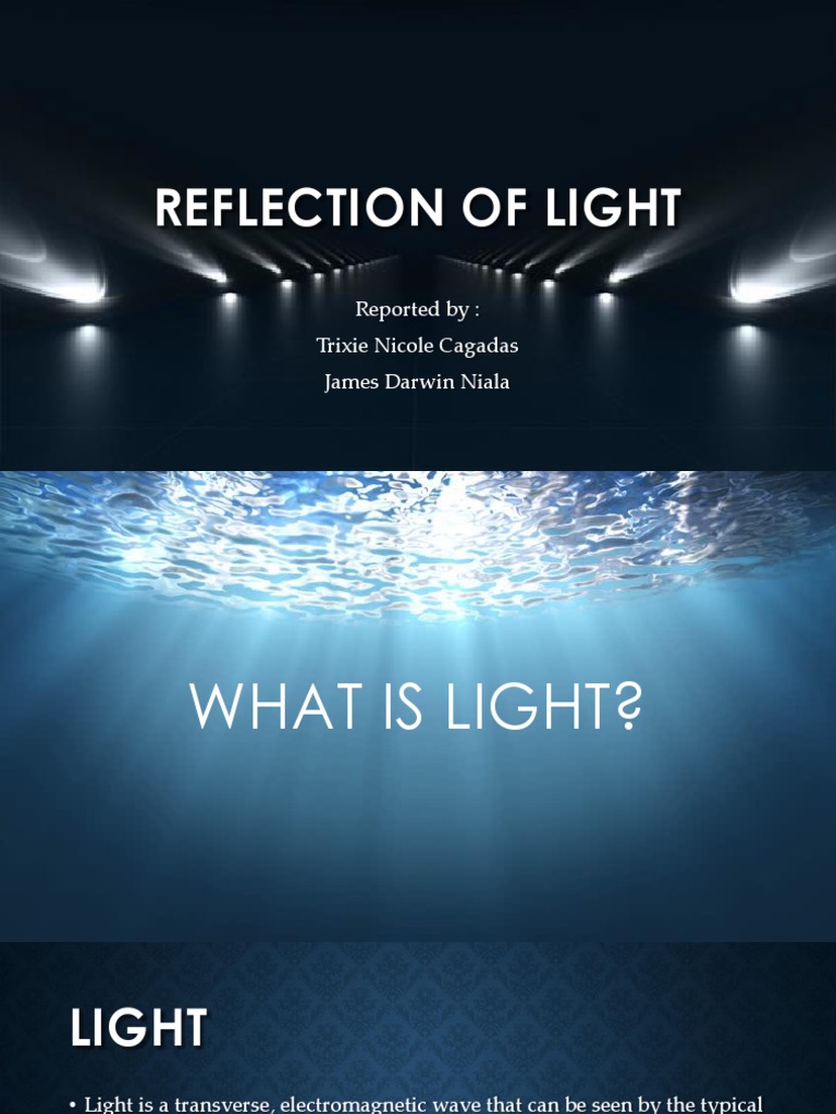 Reflection of Light | PDF | Optics | Reflection (Physics)