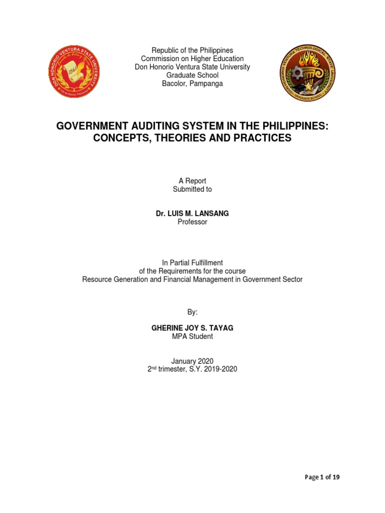 Government Auditing | PDF | Auditor's Report | Fund Accounting