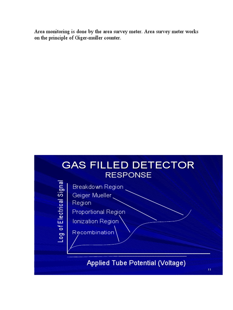 Area Survey Meter Functionality Explained | PDF