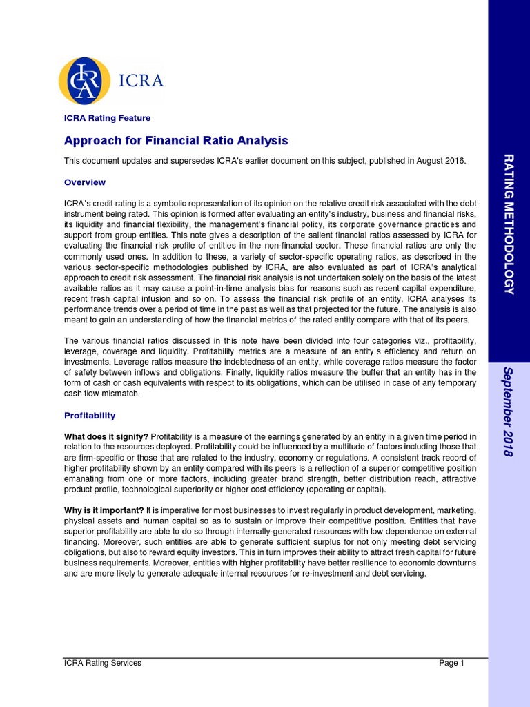 Financial Ratio Analysis | PDF | Working Capital | Leverage (Finance)
