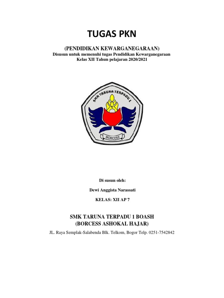 Cover Tugas Ok | PDF