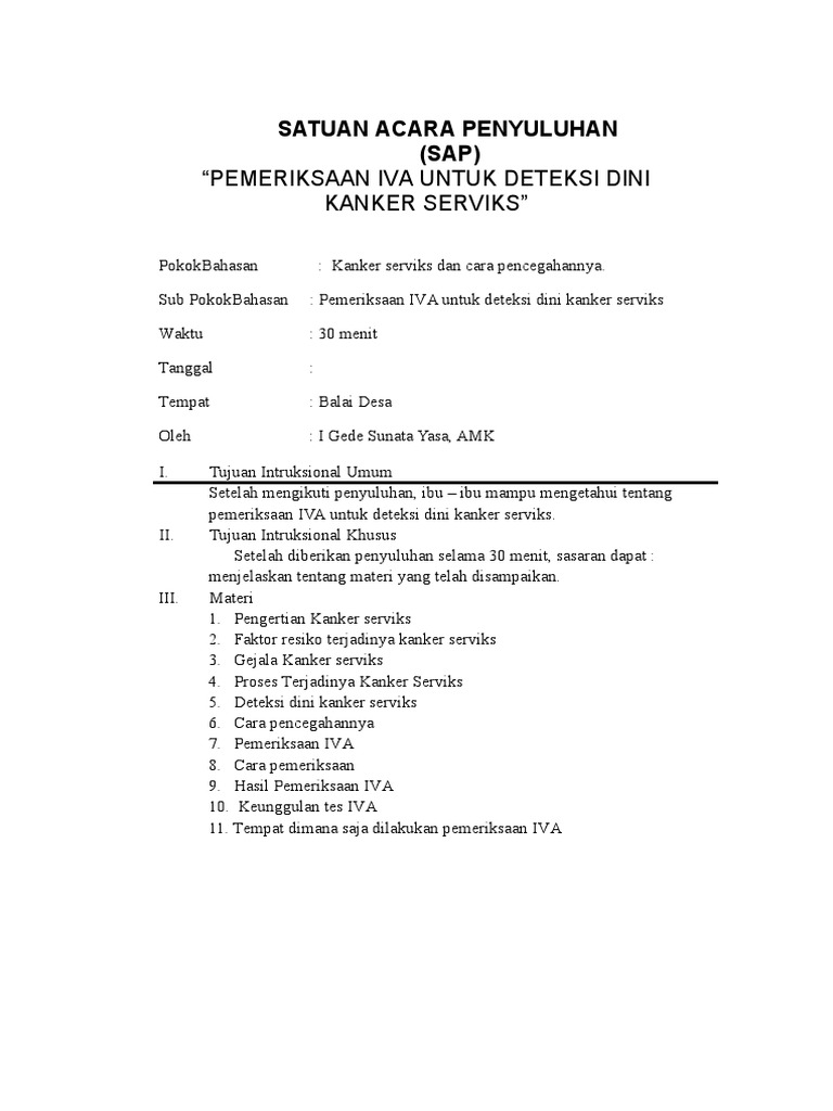 Sap Iva | PDF
