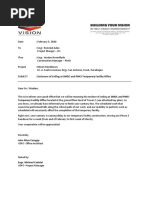 Turn Over Letter Sample | PDF