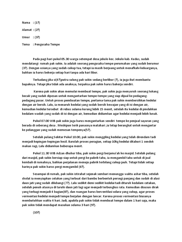 Naskah Film Dokumenter | PDF