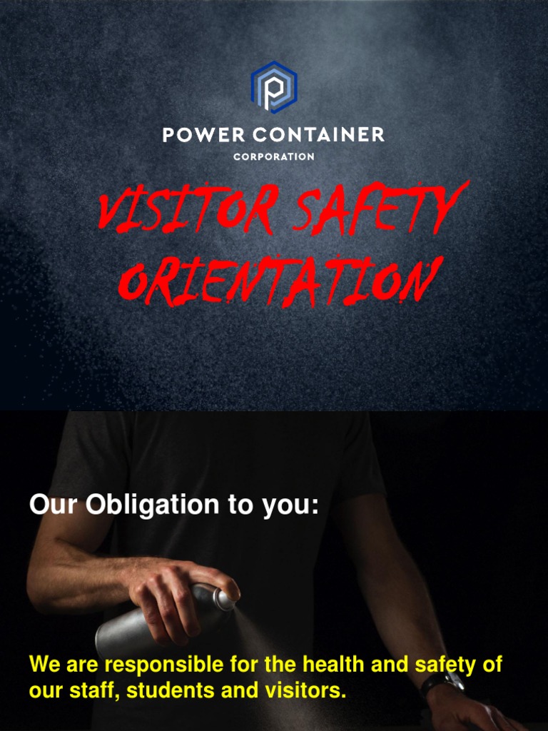 Visitor Safety Induction | PDF