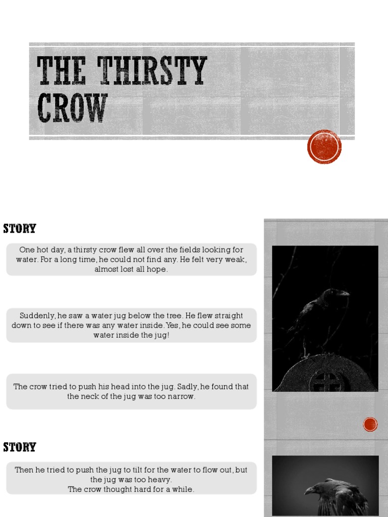 The Thirsty Crow | PDF