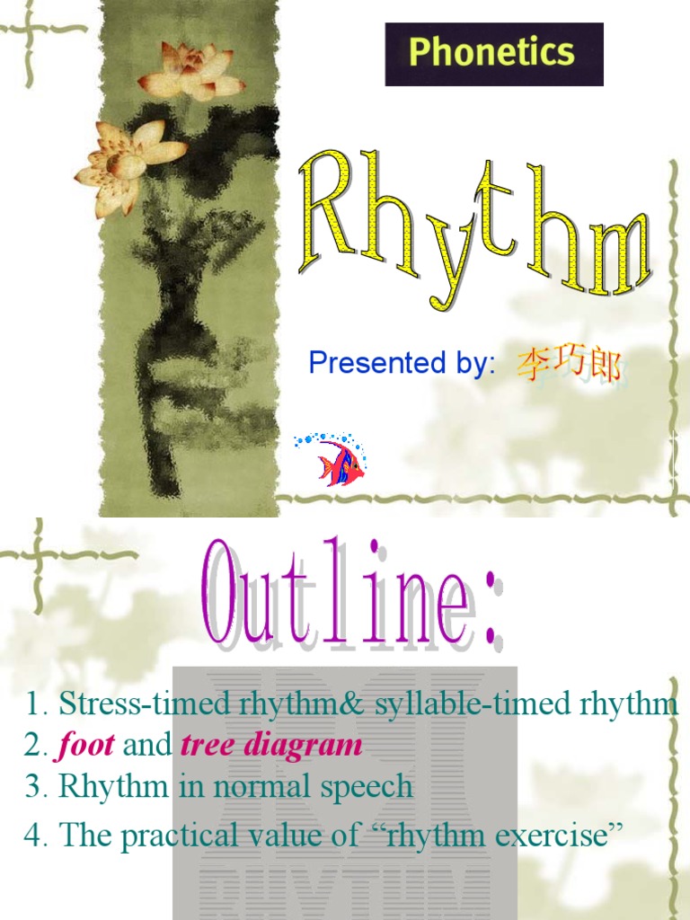 Understanding Speech Rhythm: Stress-Timed vs. Syllable-Timed Rhythms ...