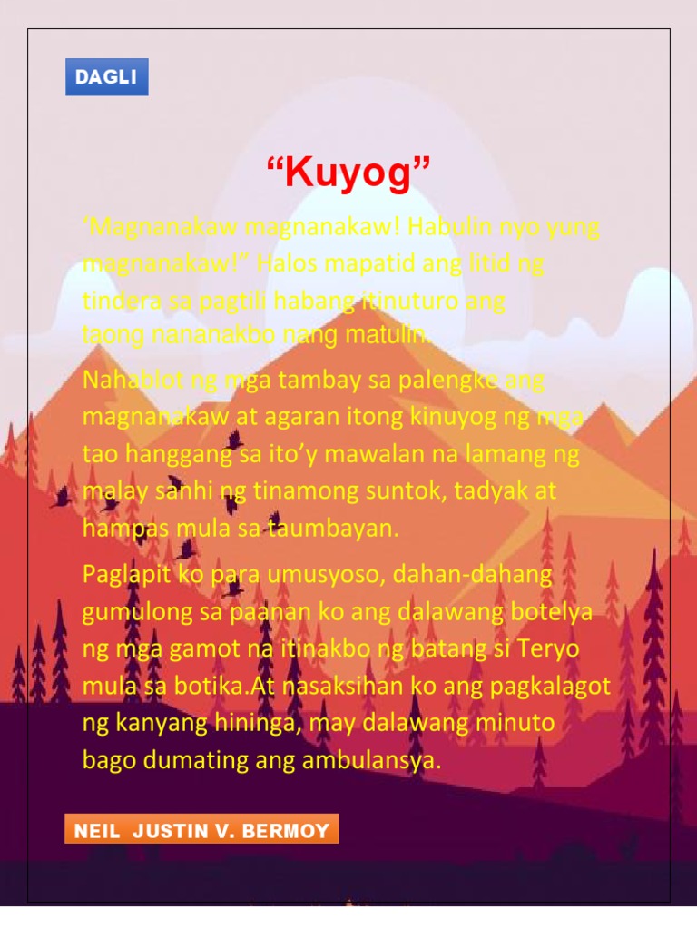 Project For Pilipino | PDF