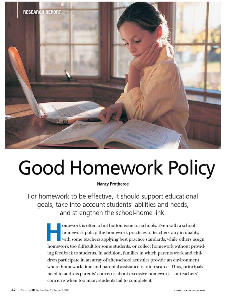 Protheroe 2009 | PDF | Homework | Learning