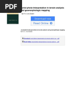 Diagram Klasifikasi Sesar (Rickard, 1972) | PDF | Fault (Geology ...