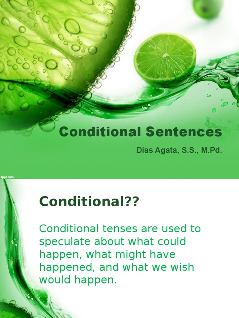 07 CONDITIONAL - Rev | PDF | Onomastics | Grammar