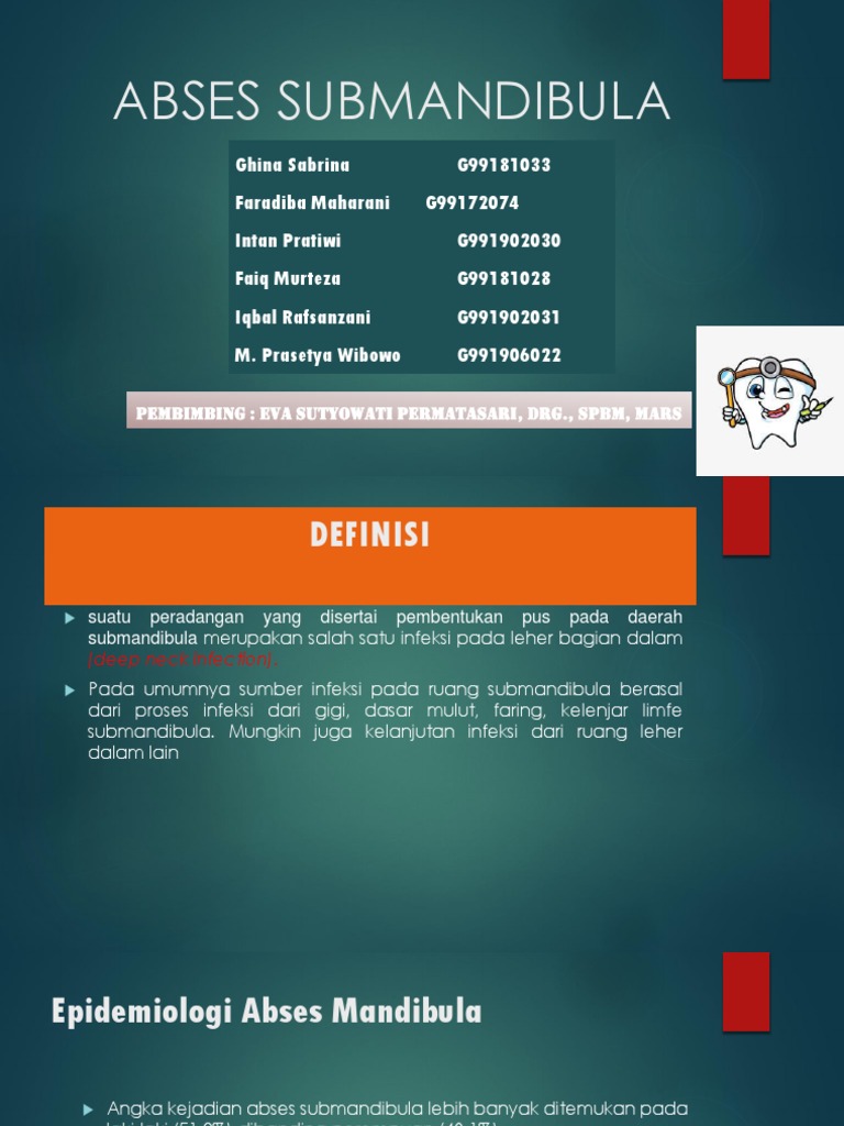 Abses Submandibula | PDF