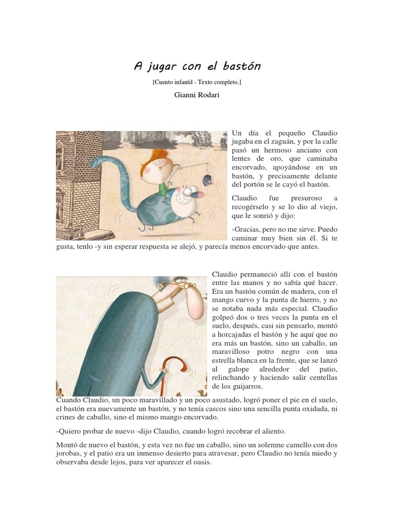 A Jugar Con El Bastón | PDF | Claudio | Caballos