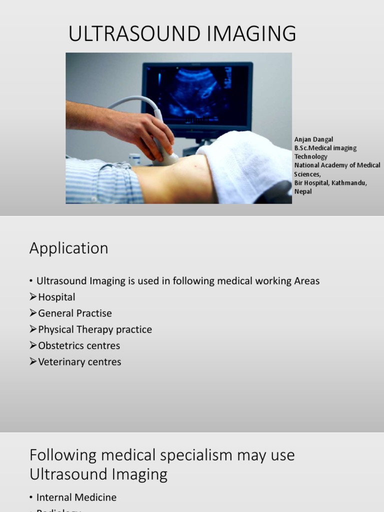 Applications of Ultrasound Imaging | PDF | Medical Ultrasound | Doppler ...