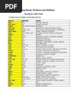 Biology Root Words Explained | PDF