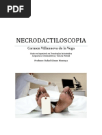 Quiroscopía | PDF | Huella dactilar | Mano