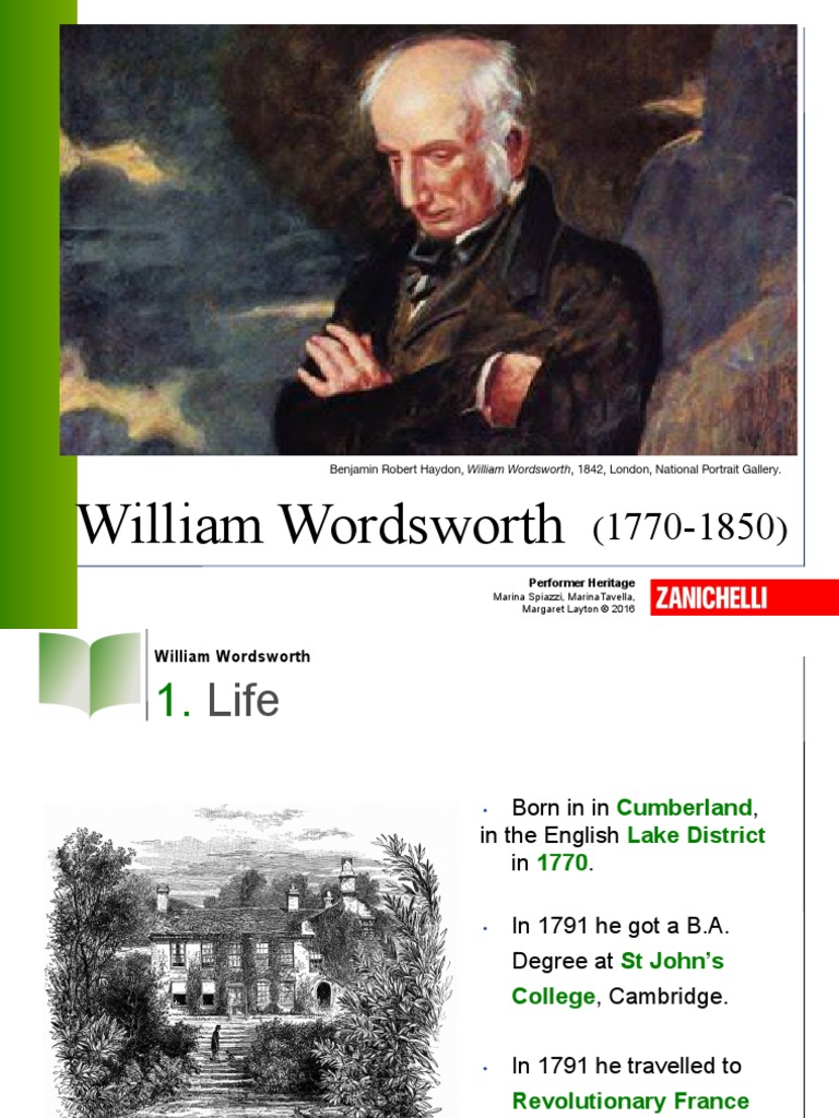 WORDSWORTH | PDF | William Wordsworth | Poetry