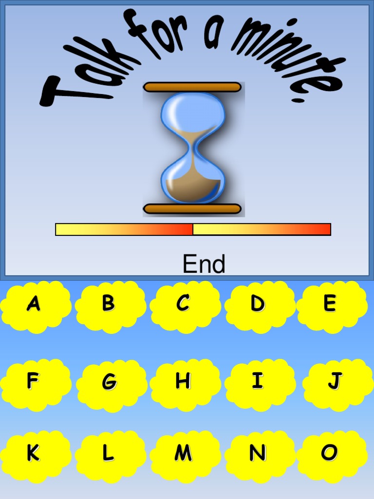 Talk For A Minute | PDF