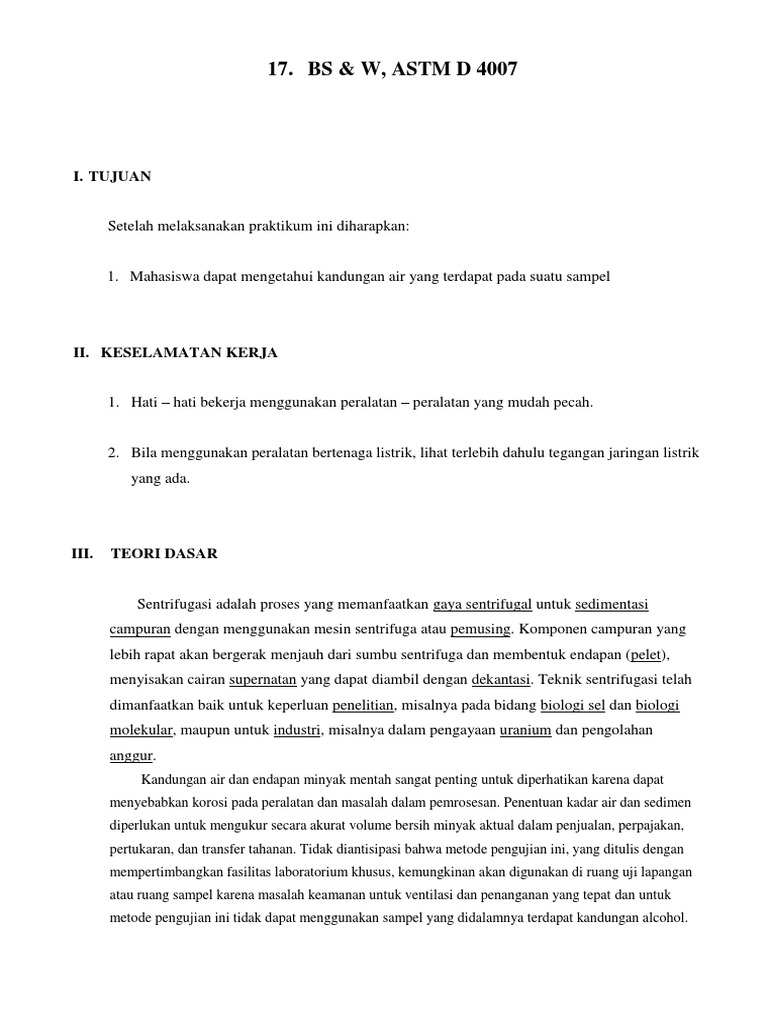 ASTM D 4007 Raehan | PDF