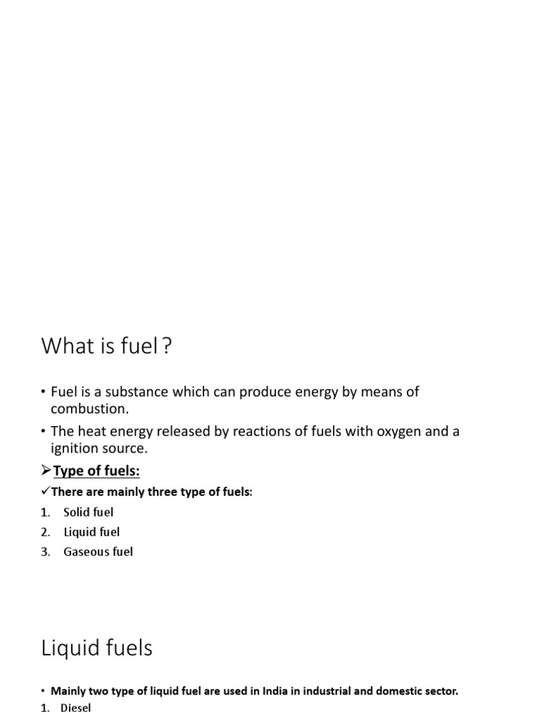 Fuel and Combustion Technology | PDF | Gasoline | Diesel Fuel
