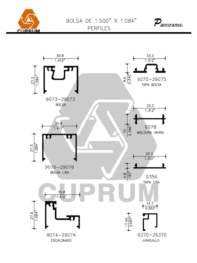 Catalogo Cuprum | PDF