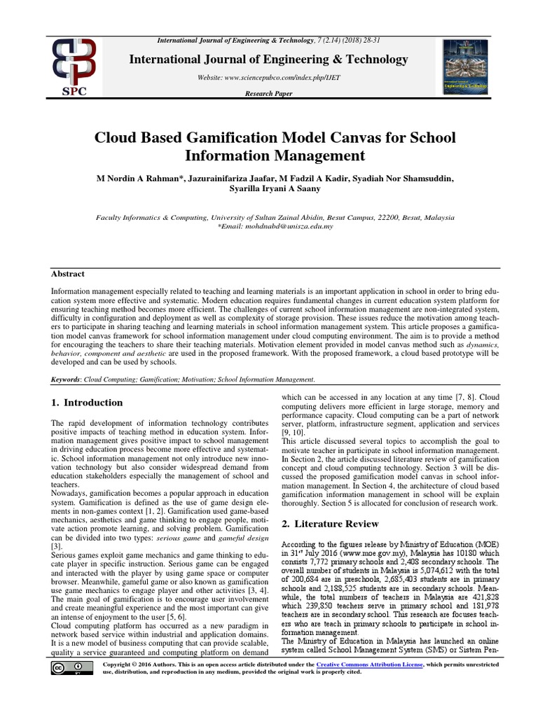 Gamification Lms PDF | Download Free PDF | Cloud Computing | Motivation