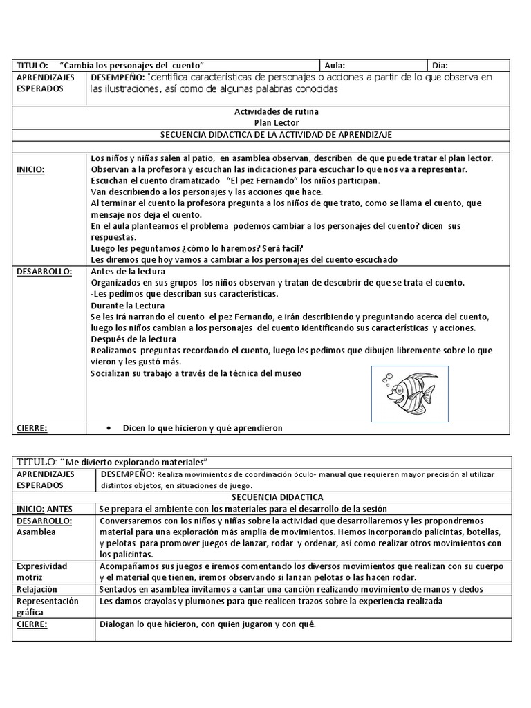 Sesiones de Unidad de Aprendizaje (15) Familia | PDF | Aprendizaje ...