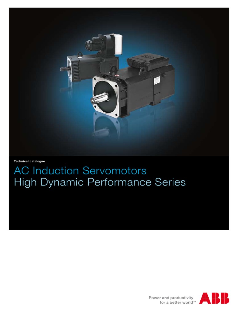 Abb Ac Induction Servomotors PDF | PDF | Electric Motor | Electrical ...