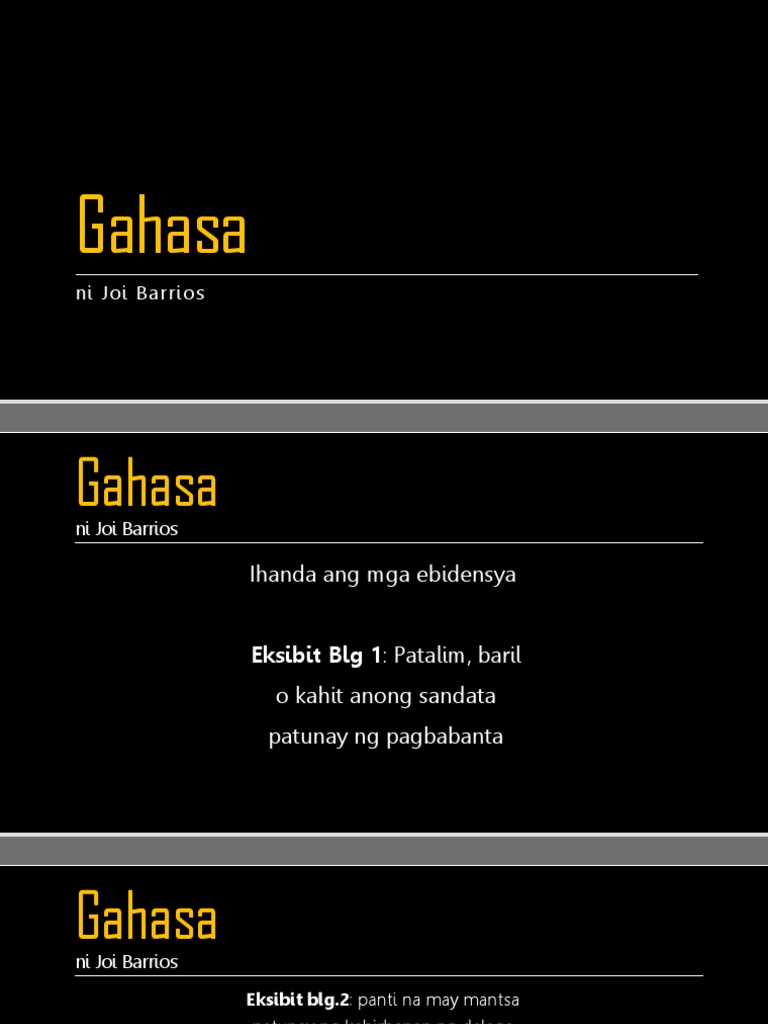 Gahasa: Rape and Justice in the Philippines | PDF | Sexual Violence | Rape