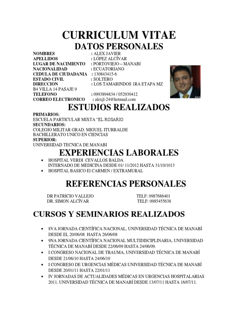 Curriculum Vitae Omar | PDF