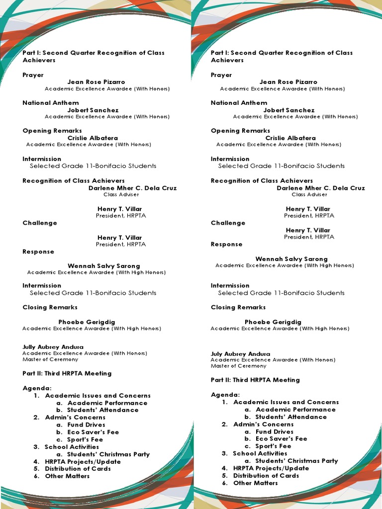 Convocation Program | PDF