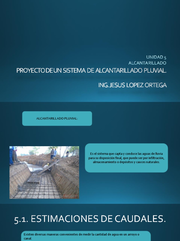 Diseño hidráulico de sistemas de drenaje pluvial | PDF | Alcantarillado | Precipitación