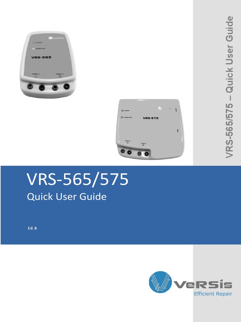 VRS-Lab Quick User Guide en US Edb | PDF | Ac Power Plugs And Sockets ...